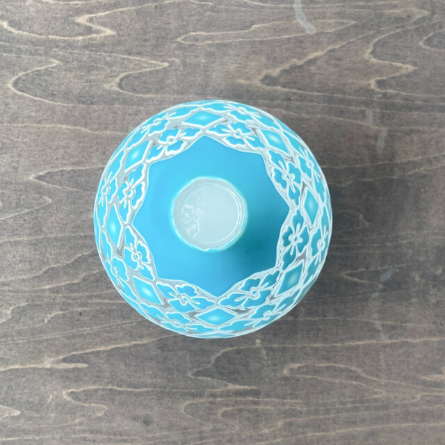 pattern vase 青菱花 | iichi ハンドメイド・クラフト作品・手仕事品の通販