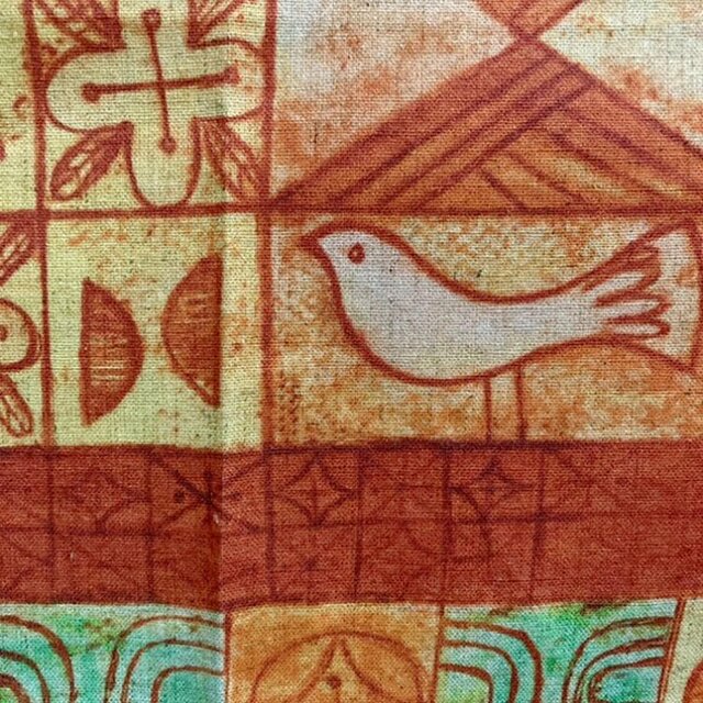 オイルパステル画家 ハンカチ(32×32cm)プリント | iichi ハンドメイド・クラフト作品・手仕事品の通販