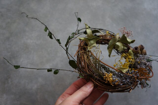 Wreath no.034 | iichi ハンドメイド・クラフト作品・手仕事品の通販