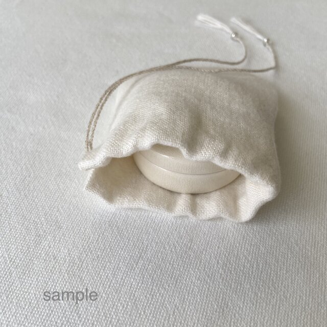 ミニ巾着 〈two-tone〉No.2 | iichi ハンドメイド・クラフト作品・手仕事品の通販