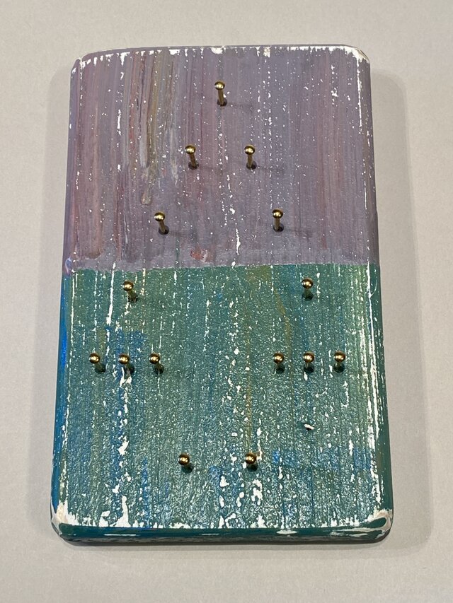 クリスマスツリー 織り木枠 シャビーシック仕上げ NO.25 | iichi ハンドメイド・クラフト作品・手仕事品の通販