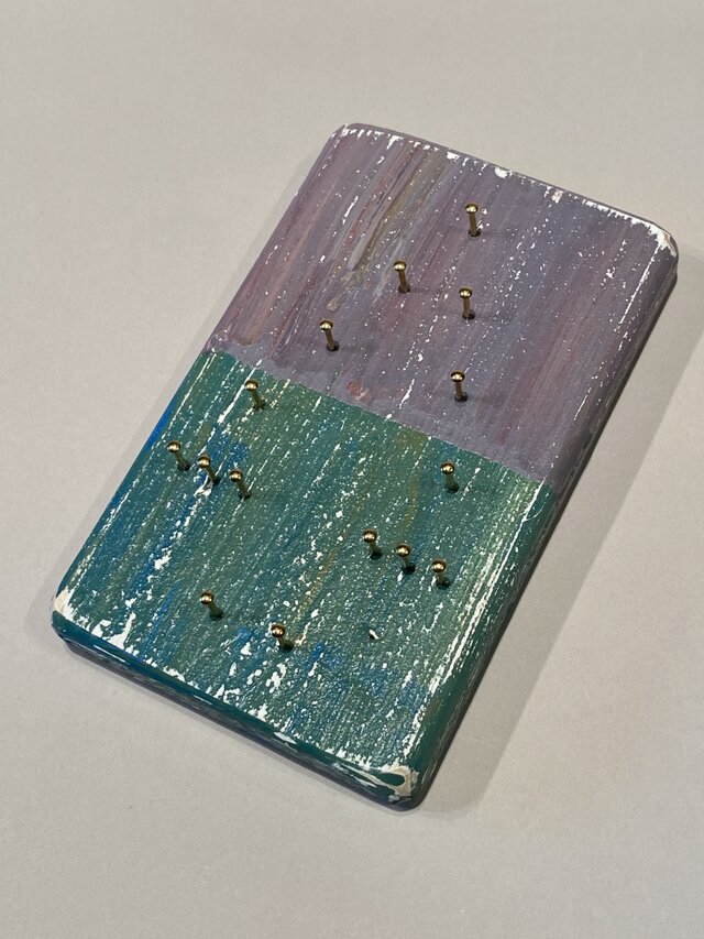 クリスマスツリー 織り木枠 シャビーシック仕上げ NO.25 | iichi ハンドメイド・クラフト作品・手仕事品の通販