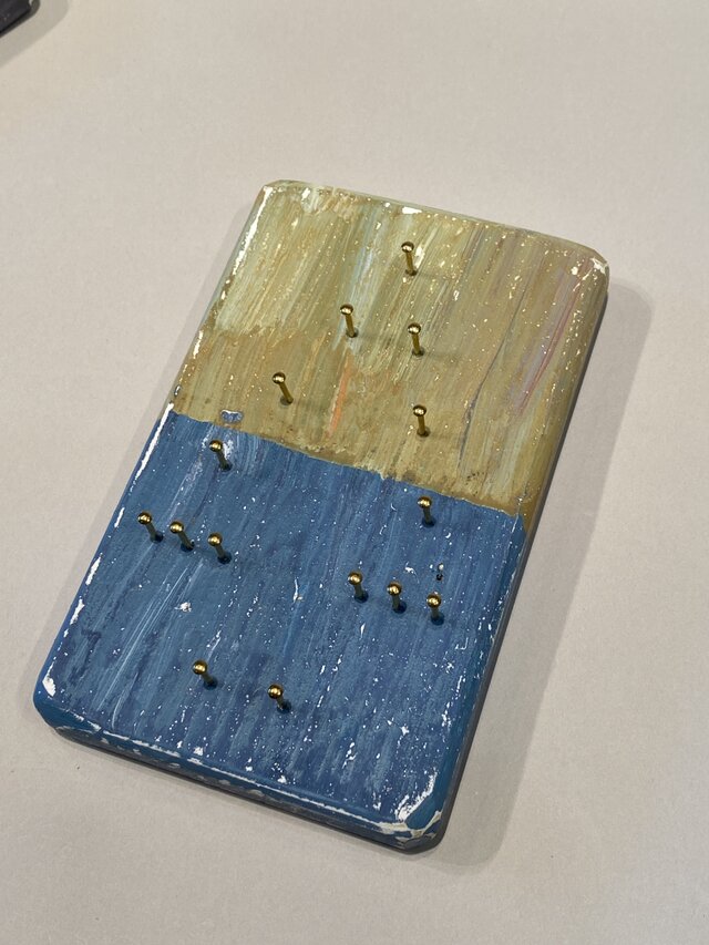 クリスマスツリー 織り木枠 シャビーシック仕上げ NO.31 | iichi ハンドメイド・クラフト作品・手仕事品の通販