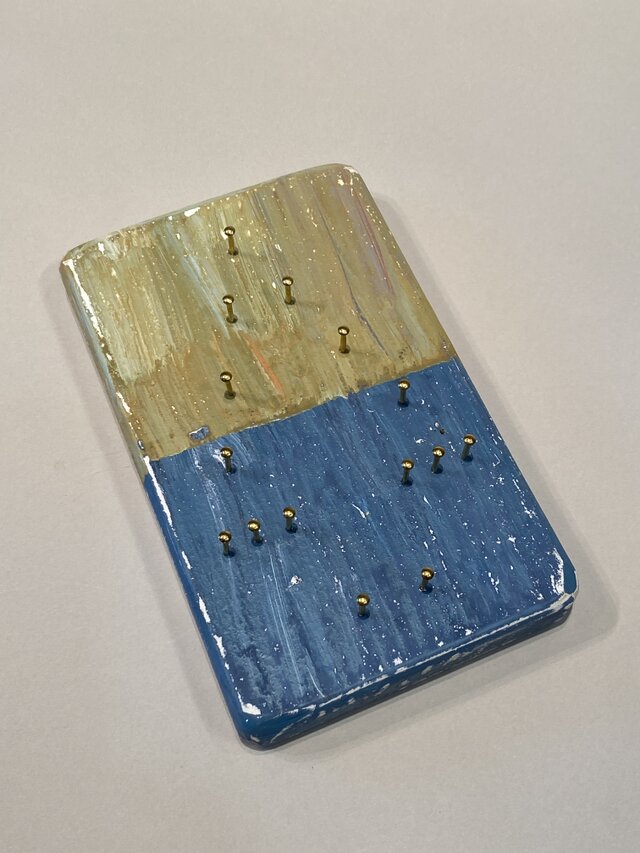 クリスマスツリー 織り木枠 シャビーシック仕上げ NO.31 | iichi ハンドメイド・クラフト作品・手仕事品の通販