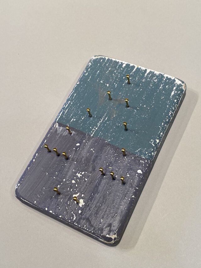 クリスマスツリー 織り木枠 シャビーシック仕上げ NO.34 | iichi ハンドメイド・クラフト作品・手仕事品の通販