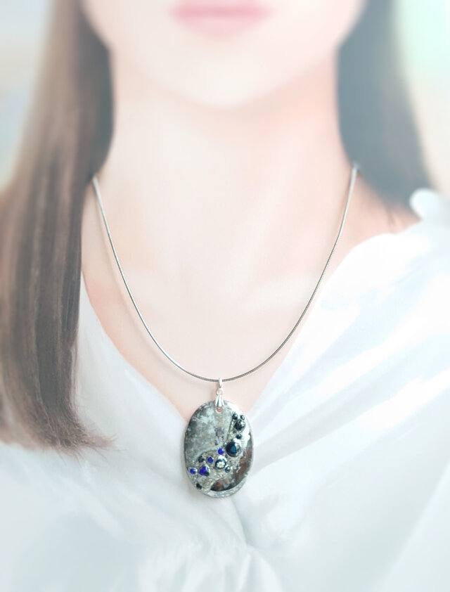 オメガチェーン シルバー925 40cm | iichi ハンドメイド・クラフト作品・手仕事品の通販