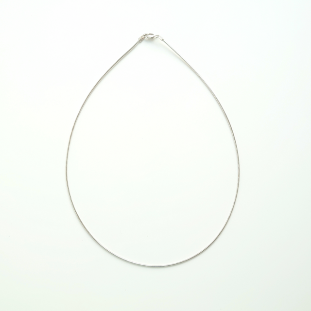 オメガチェーン シルバー925 40cm | iichi ハンドメイド・クラフト作品・手仕事品の通販