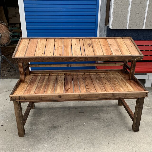 hotaru 置棚 飾り棚 ダークウォールナット エボニー リビング 店舗 販売店 セット 天然木 無垢材 オーダー可 | iichi 日々の暮らしを心地よくするハンドメイドやアンティークの ...