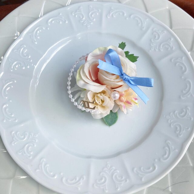 早割発表会や入学式にママとリンク2wayコサージュ51・52 | iichi ハンドメイド・クラフト作品・手仕事品の通販