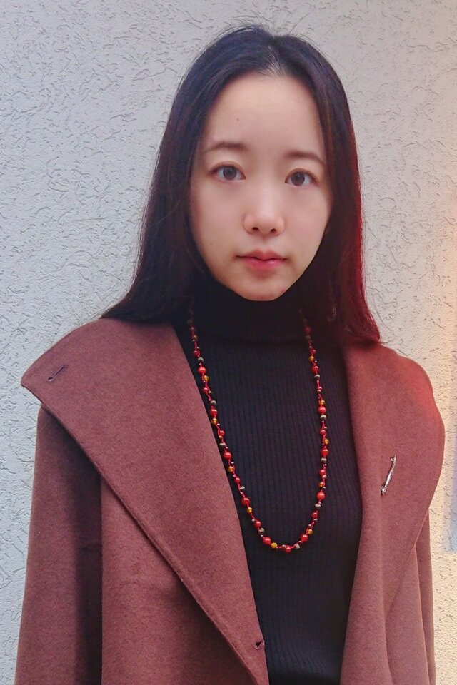 赤い実 ロング Y-1632 | iichi 日々の暮らしを心地よくするハンドメイドやアンティークのマーケットプレイス