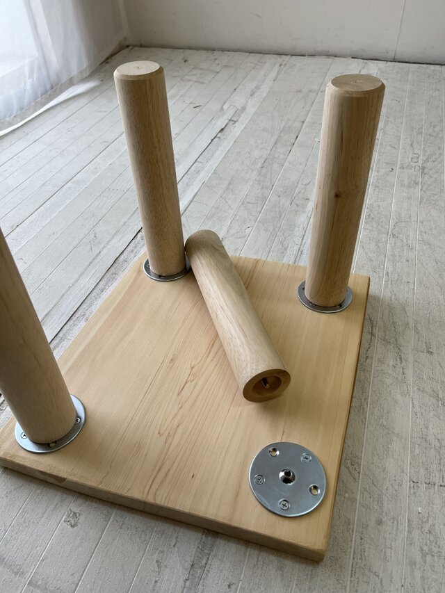 小さな一枚板テーブル/胡桃材001/ものごころテーブル | iichi ハンドメイド・クラフト作品・手仕事品の通販