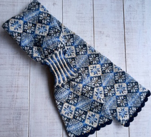 フェアアイル プティマフラーW | iichi 日々の暮らしを心地よくするハンドメイドやアンティークのマーケットプレイス