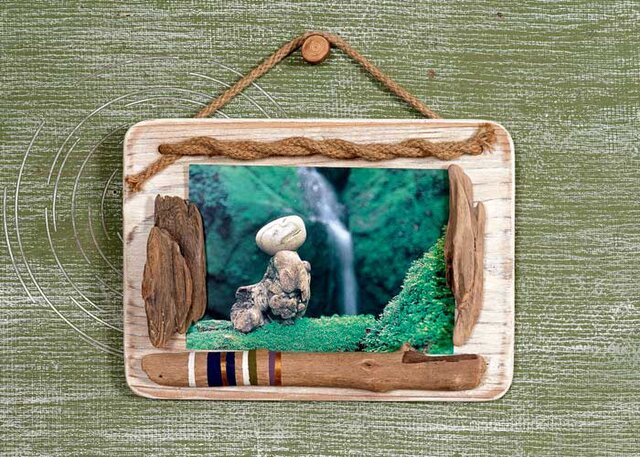 送料無料】流木フォトフレーム－28 | iichi 日々の暮らしを心地よくするハンドメイドやアンティークのマーケットプレイス