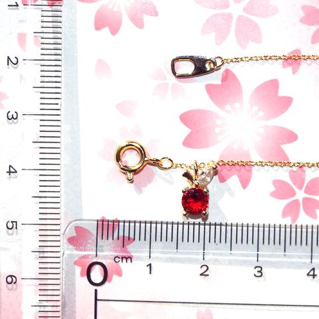 ☆送料無料☆ CZデザイン超極細ネックレス ♯16-1 | iichi ハンドメイド・クラフト作品・手仕事品の通販