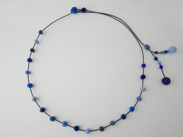 Single loop nano Blue 02 | iichi ハンドメイド・クラフト作品・手仕事品の通販
