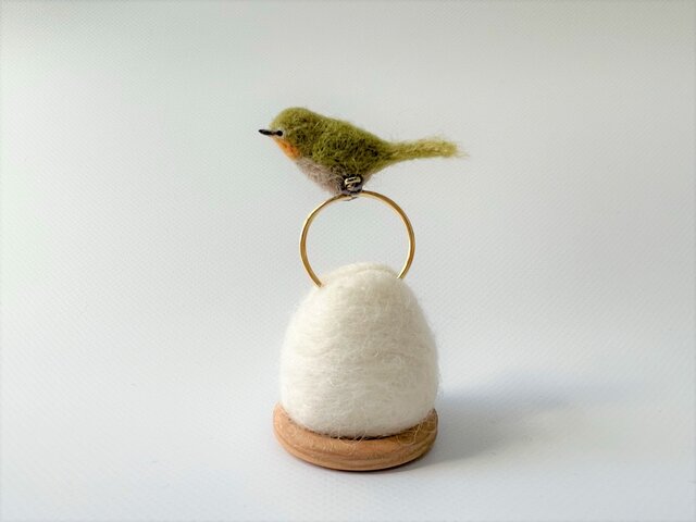 torikomono | リング メジロ | iichi ハンドメイド・クラフト作品・手仕事品の通販