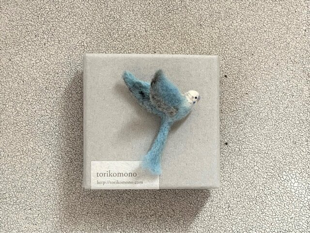 torikomono | ブローチ セキセイインコ | iichi ハンドメイド・クラフト作品・手仕事品の通販