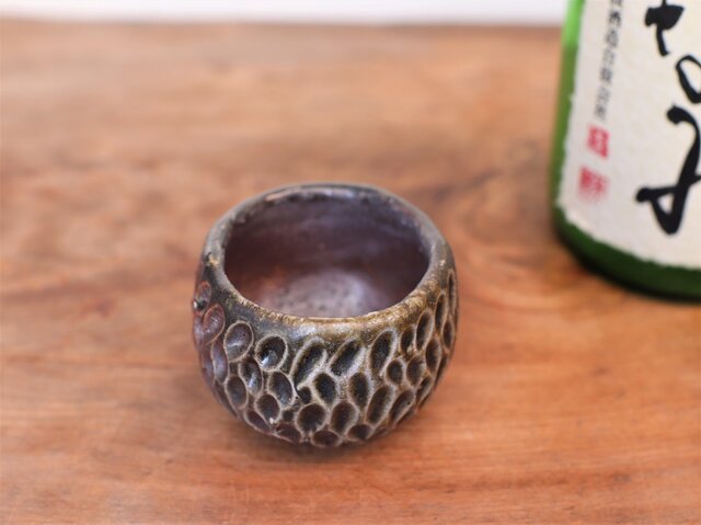 備前焼 ぐい呑み(手びねり) gi-332 | iichi ハンドメイド・クラフト作品・手仕事品の通販