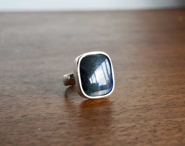 spectrolite ring | iichi ハンドメイド・クラフト作品・手仕事品の通販