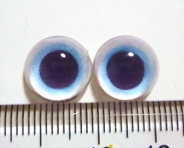 半球グラスアイ12mm 再販なし・売り切り一点もの 12-120 | iichi ハンドメイド・クラフト作品・手仕事品の通販