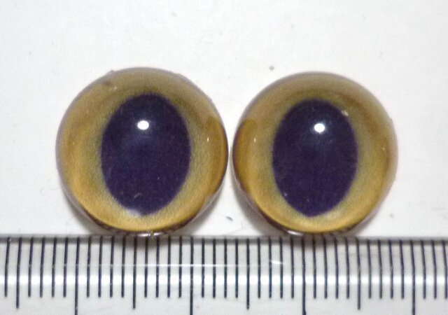 半球グラスアイ15mm 再販なし・売り切り一点もの 15-001 | iichi ハンドメイド・クラフト作品・手仕事品の通販