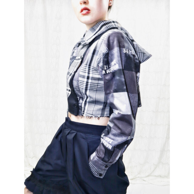 Triangle short top 4006 meikeiin handmade | iichi ハンドメイド・クラフト作品・手仕事品の通販