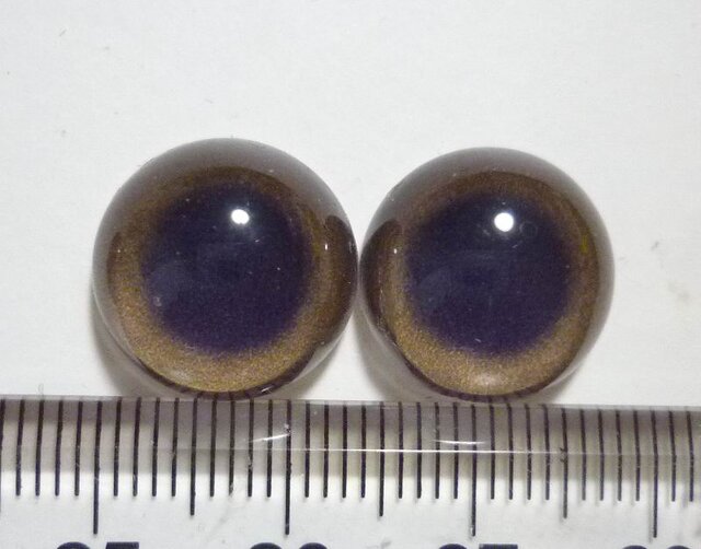 半球グラスアイ14mm 再販なし・売り切り一点もの 14-002 | iichi ハンドメイド・クラフト作品・手仕事品の通販