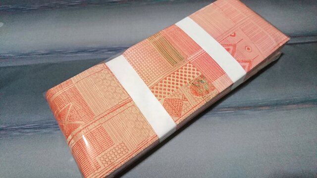 創作帯☆角帯 ぼかし地模様 巾約10cm | iichi ハンドメイド・クラフト作品・手仕事品の通販