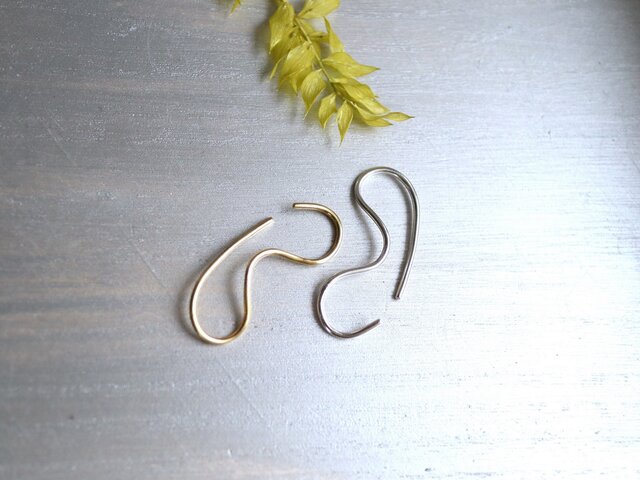 germerジェルメシリーズ上部用カフクリップ真鍮 片耳用 | iichi 日々の暮らしを心地よくするハンドメイドやアンティークのマーケットプレイス