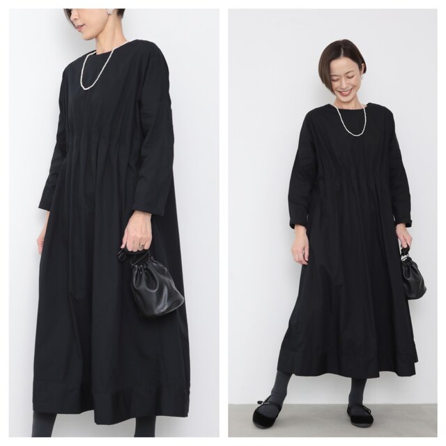 Hanna op / black ショート丈115cm | iichi ハンドメイド・クラフト作品・手仕事品の通販