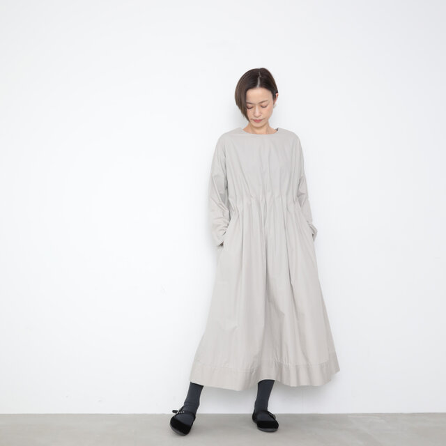 Hanna op / sky grey ショート丈115cm | iichi ハンドメイド・クラフト作品・手仕事品の通販