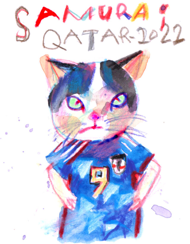 Samurai cat | iichi ハンドメイド・クラフト作品・手仕事品の通販