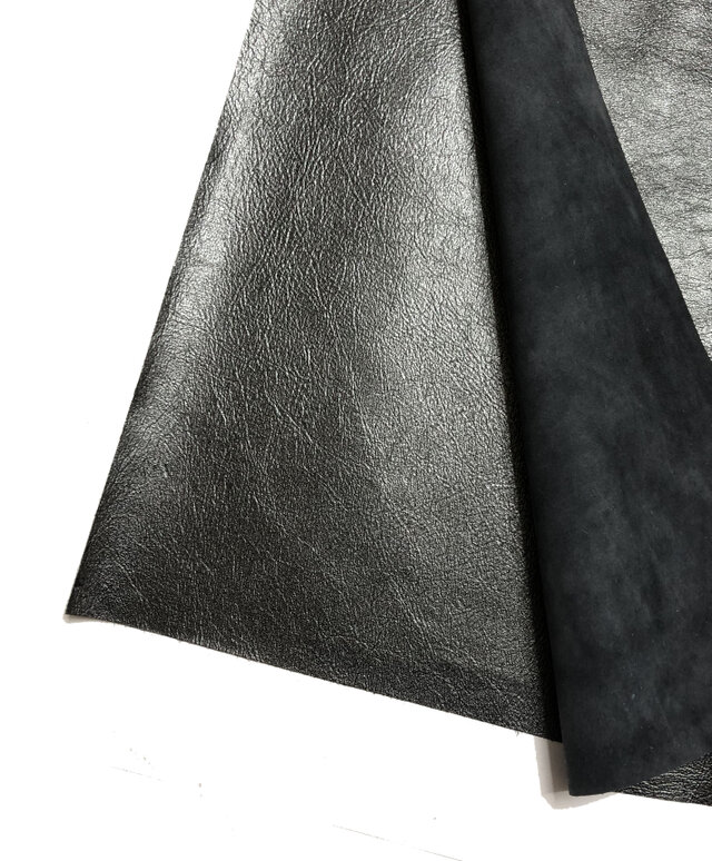 送料無料・布のように薄いレザーFabRoo・10センチ角サイズ【ブラック】 | iichi ハンドメイド・クラフト作品・手仕事品の通販
