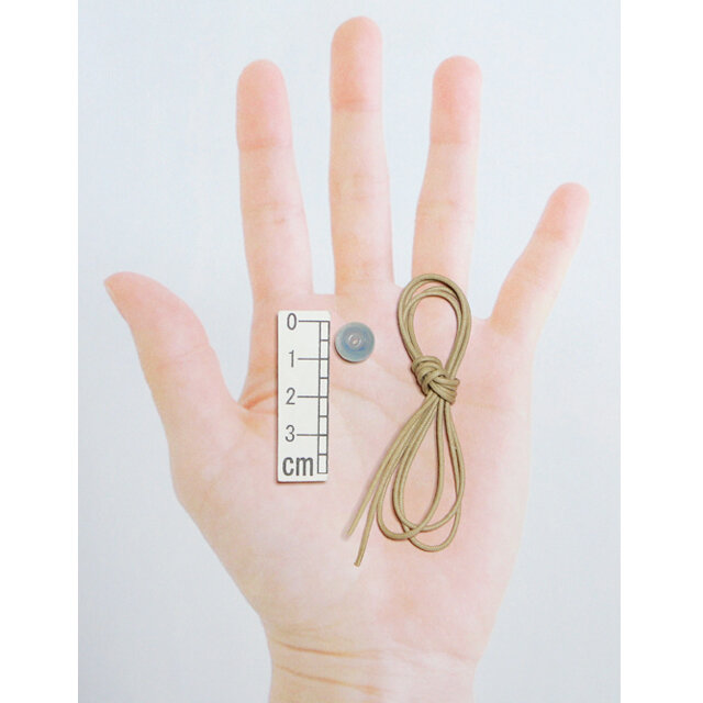 ガラスアクセサリー【白藍】縞の小石 SS269 | iichi ハンドメイド・クラフト作品・手仕事品の通販