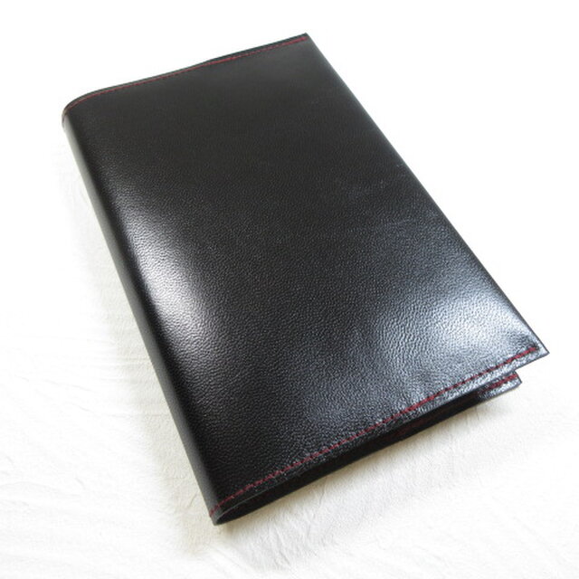 ハヤカワ文庫トールサイズ対応《ゴートスキン》一枚革のブックカバー・0405 | iichi ハンドメイド・クラフト作品・手仕事品の通販