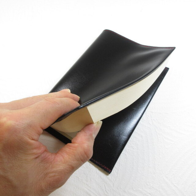 ハヤカワ文庫トールサイズ対応《ゴートスキン》一枚革のブックカバー・0405 | iichi ハンドメイド・クラフト作品・手仕事品の通販
