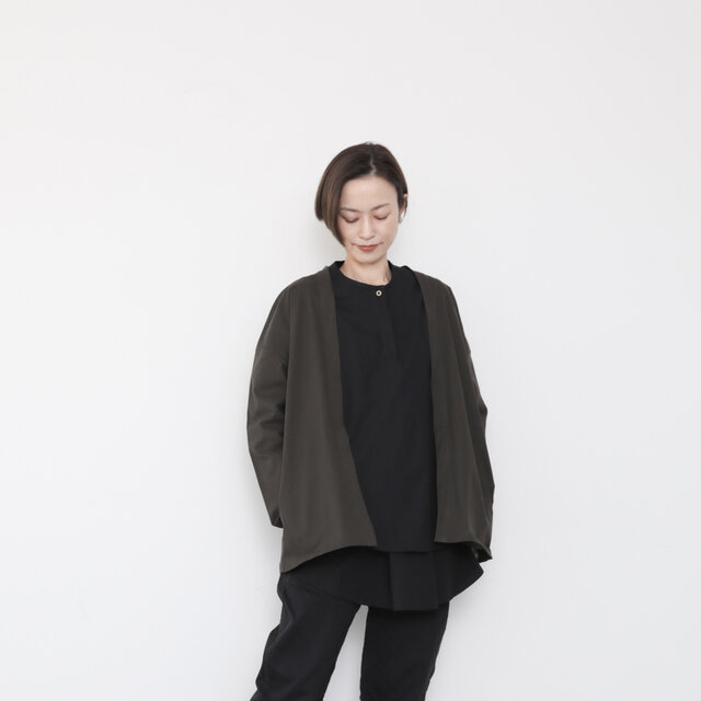 Outfit fete jacket -Kasane blouse / no4 | iichi ハンドメイド・クラフト作品・手仕事品の通販