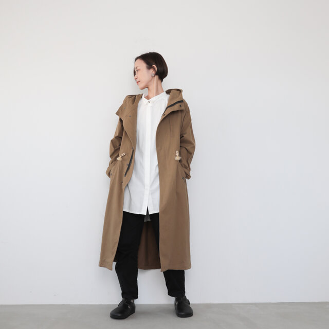 Outfit Mods coat -B.I.G.shirts / no5 | iichi ハンドメイド・クラフト作品・手仕事品の通販