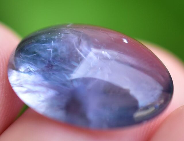 藍色マリモ入り★アイオライトs671 | iichi ハンドメイド・クラフト作品・手仕事品の通販