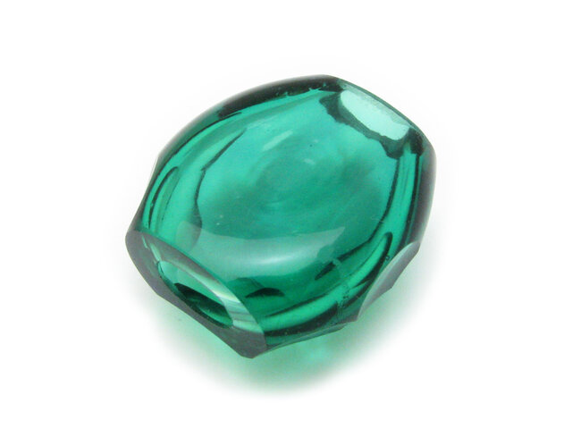 カット吹きガラスの帯留め (obi-32) | iichi 日々の暮らしを心地よくするハンドメイドやアンティークのマーケットプレイス