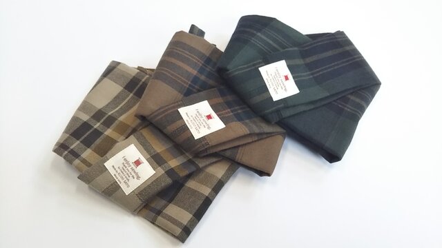 肌ストール チェック ベージュ系 約140cm | iichi 日々の暮らしを心地よくするハンドメイドやアンティークのマーケットプレイス