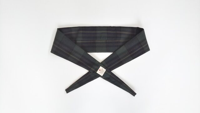 肌ストール チェック グリーン 約140cm | iichi ハンドメイド・クラフト作品・手仕事品の通販