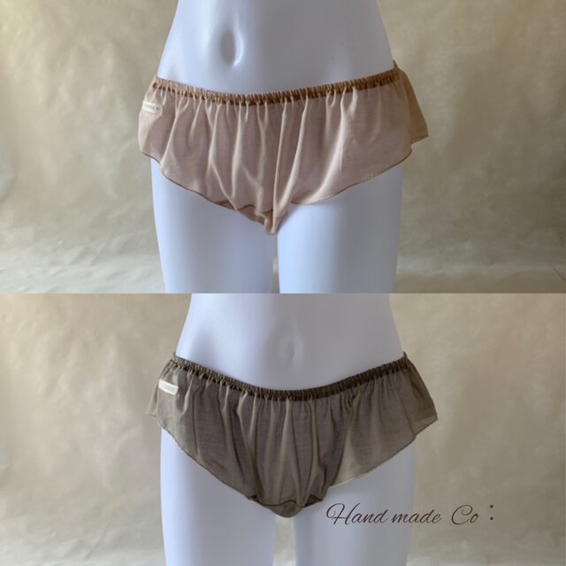 Choose！リラックスショーツ ローライズ : : Simple line | iichi ハンドメイド・クラフト作品・手仕事品の通販