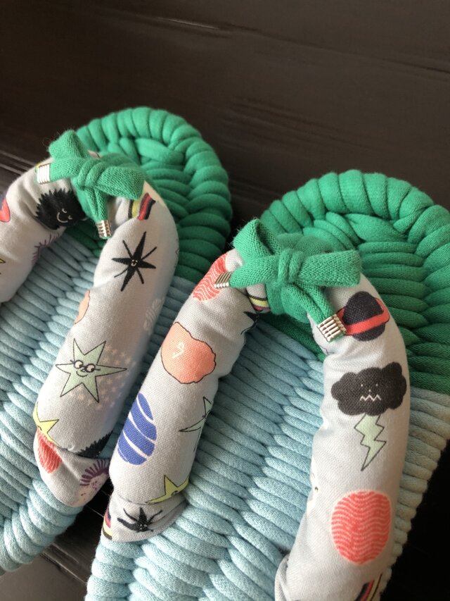 No.135【FLIP TEE FLOP】18cm 子ども用布ぞうり 布草履 キッズ | iichi ハンドメイド・クラフト作品・手仕事品の通販