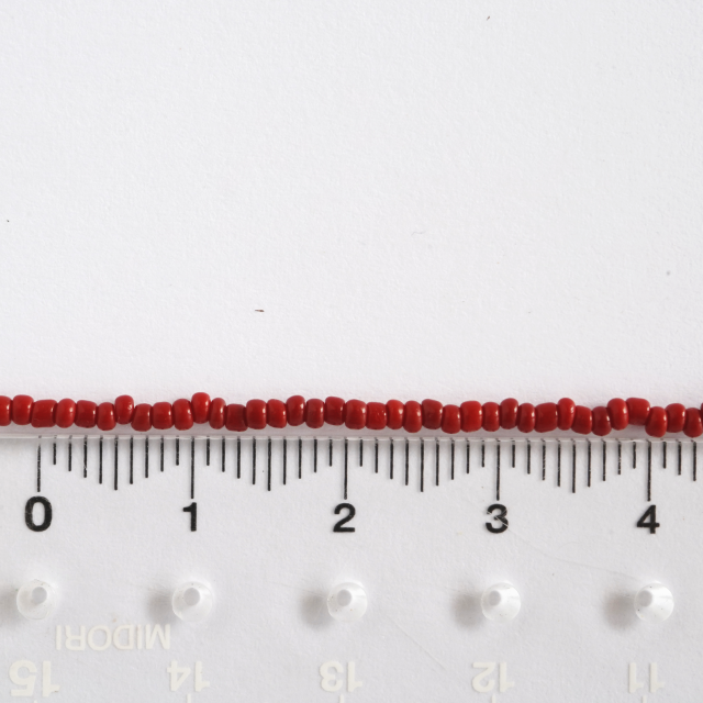 (10g) ヴィンテージベネチアンシードビーズ 12/0 ダークレッド | iichi ハンドメイド・クラフト作品・手仕事品の通販