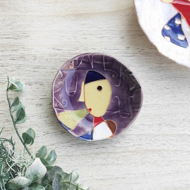 【紫釉】明るく、楽しく、美味しく！小皿8 KUU 2023 | iichi ハンドメイド・クラフト作品・手仕事品の通販