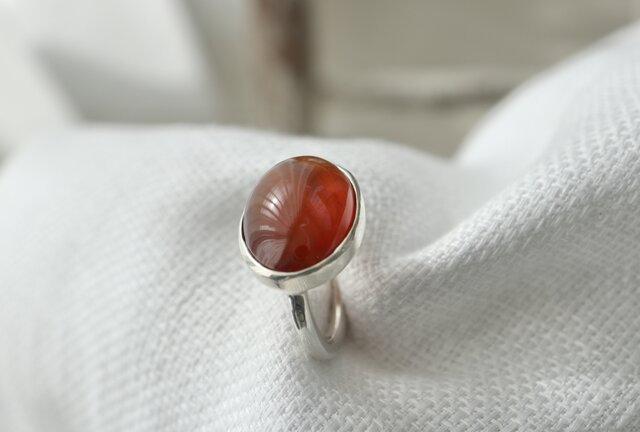 [ザクロワインのgarnet]ring | iichi ハンドメイド・クラフト作品・手仕事品の通販