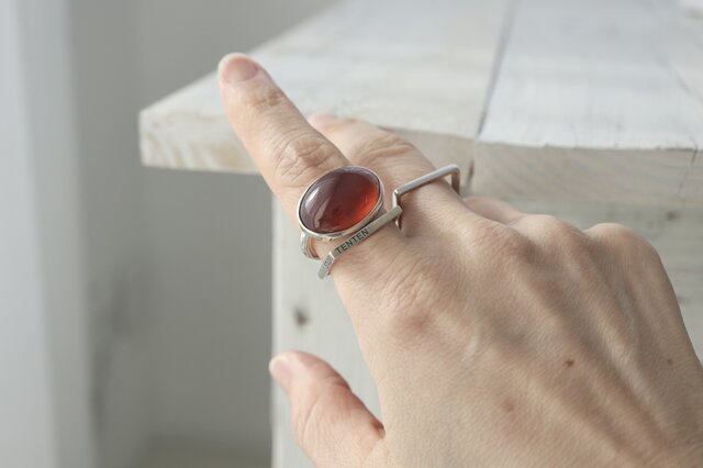 [ザクロワインのgarnet]ring | iichi ハンドメイド・クラフト作品・手仕事品の通販