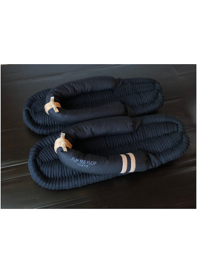 No.136【FLIP TEE FLOP】28cm《THE SPORTY》上質なJonoJonoを使った布ぞうり | iichi ハンドメイド・クラフト作品・手仕事品の通販