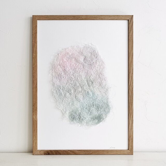 embroidery art 刺繍のフレーム no.83 | iichi ハンドメイド・クラフト作品・手仕事品の通販